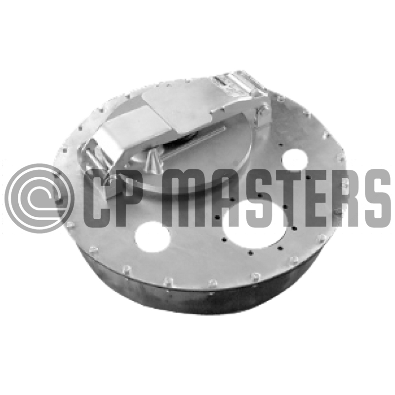 20” Manhole Cover with 24 Hole - Fuel Tanker Trailer Parts - CP MASTERS